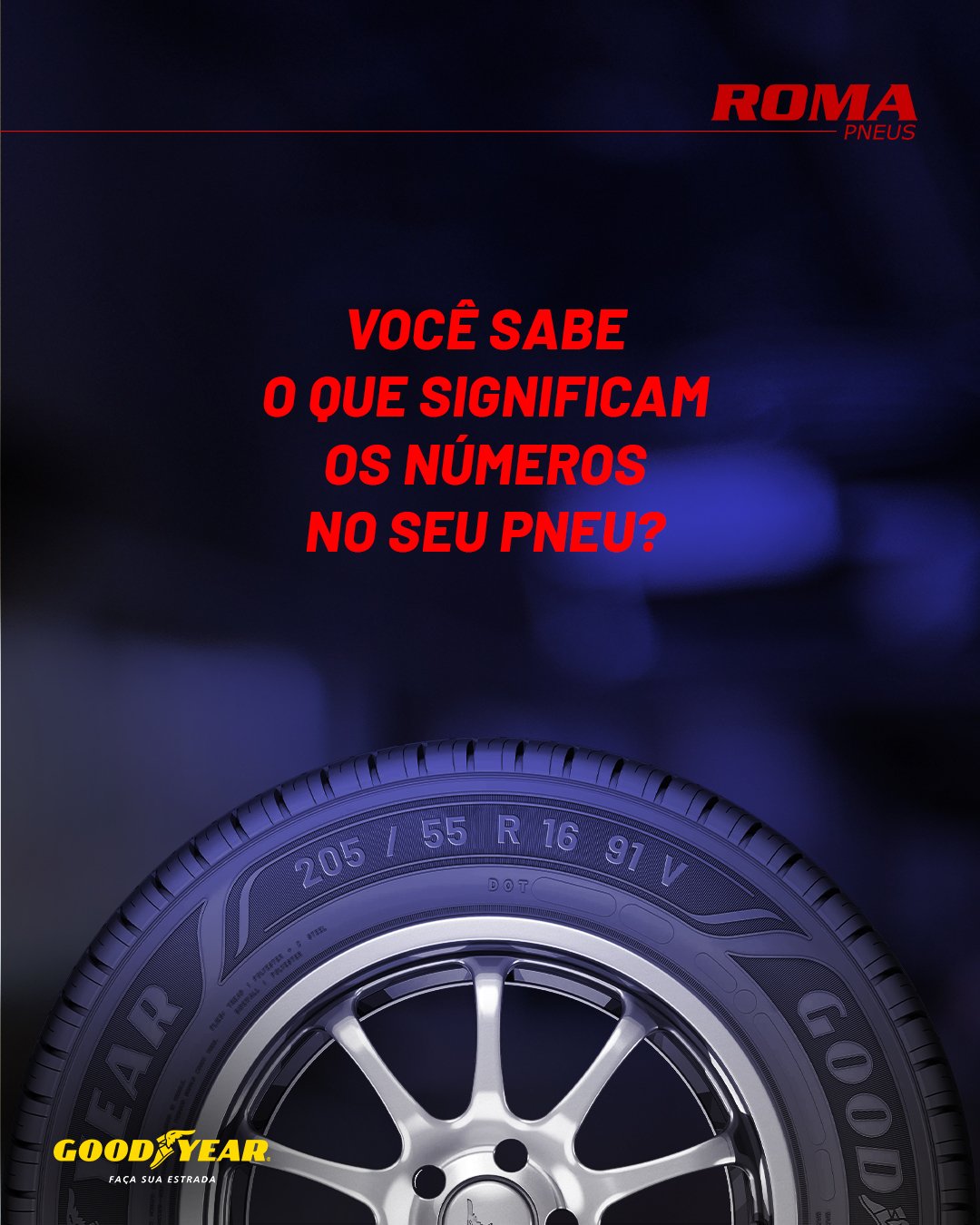 Roma Pneus | Você sabe como verificar as medidas do pneu do seu carro?
